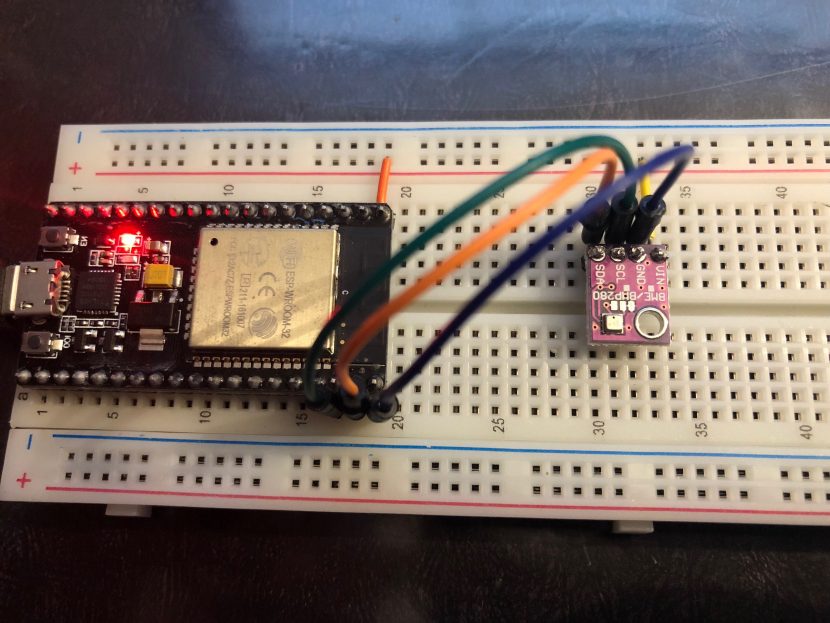 Arduino fun with ESP-32S and a BME-280 – Wojtek Kedzior